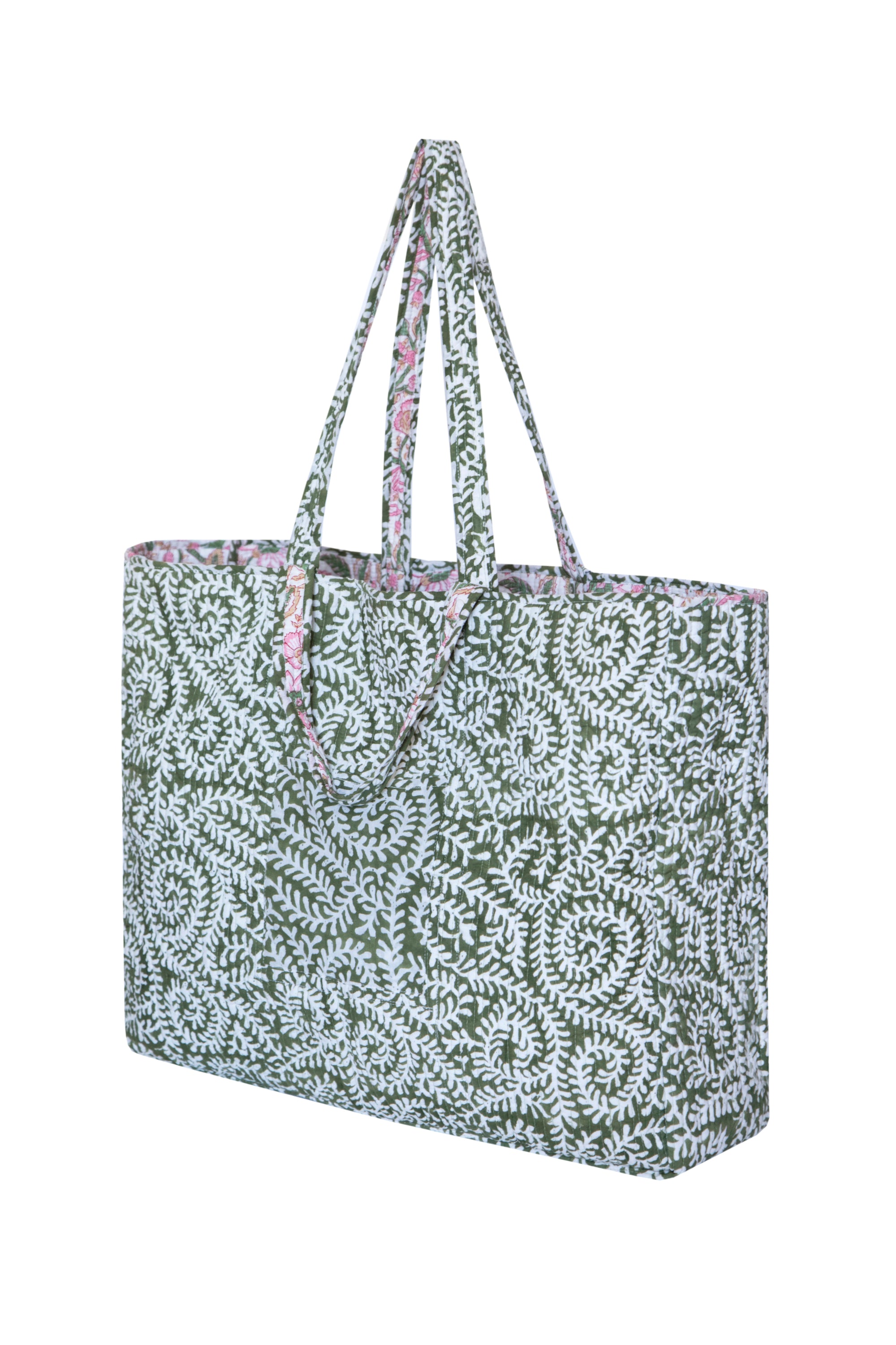 Hand block printed bags – Neve & Noor
